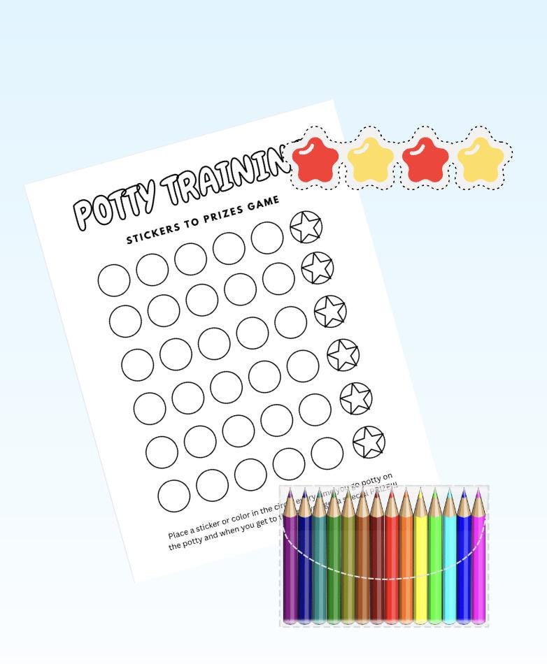 Potty Training Prize Chart - Etsy