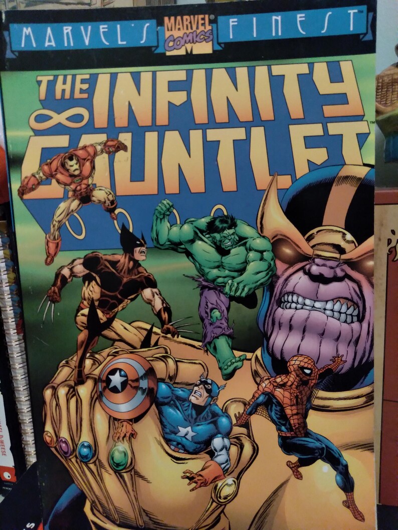 The Infinity Gauntlet Saga Comic Book - 3rd Edition - Etsy