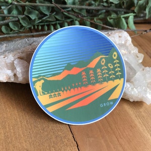 Grow Sticker Garden Sticker - Etsy