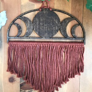 DIY Macrame Moon Phase Kit, Easy Macrame Kit, Wall Hanging Kit, Moon ...