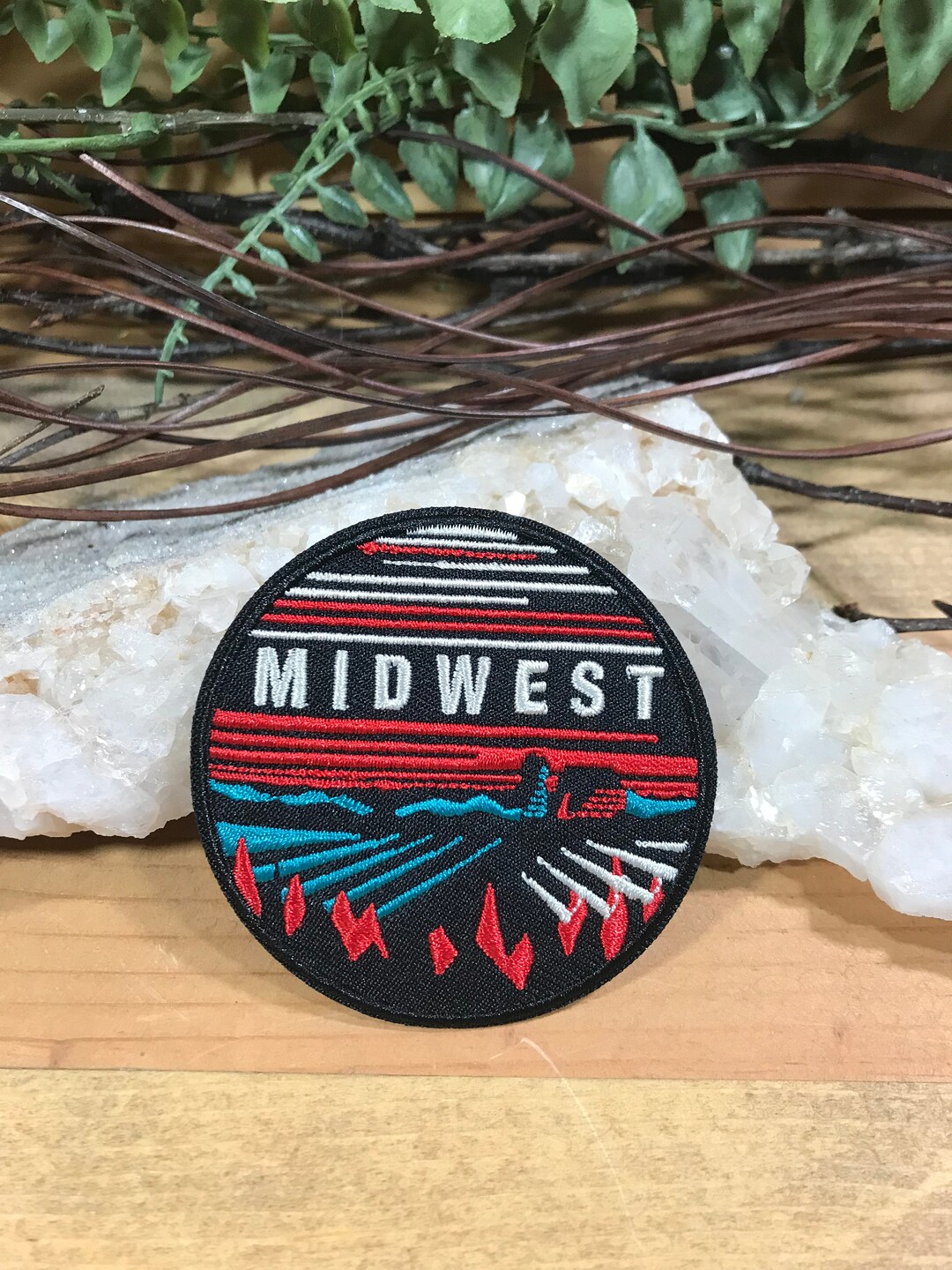 Midwest Iron-on Patch - Etsy
