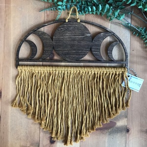 DIY Macrame Moon Phase Kit, Easy Macrame Kit, Wall Hanging Kit, Moon ...