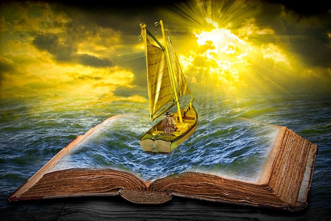 Reading Adventure, Let the Adventure Begin, Uncharted Seas, Book Art ...