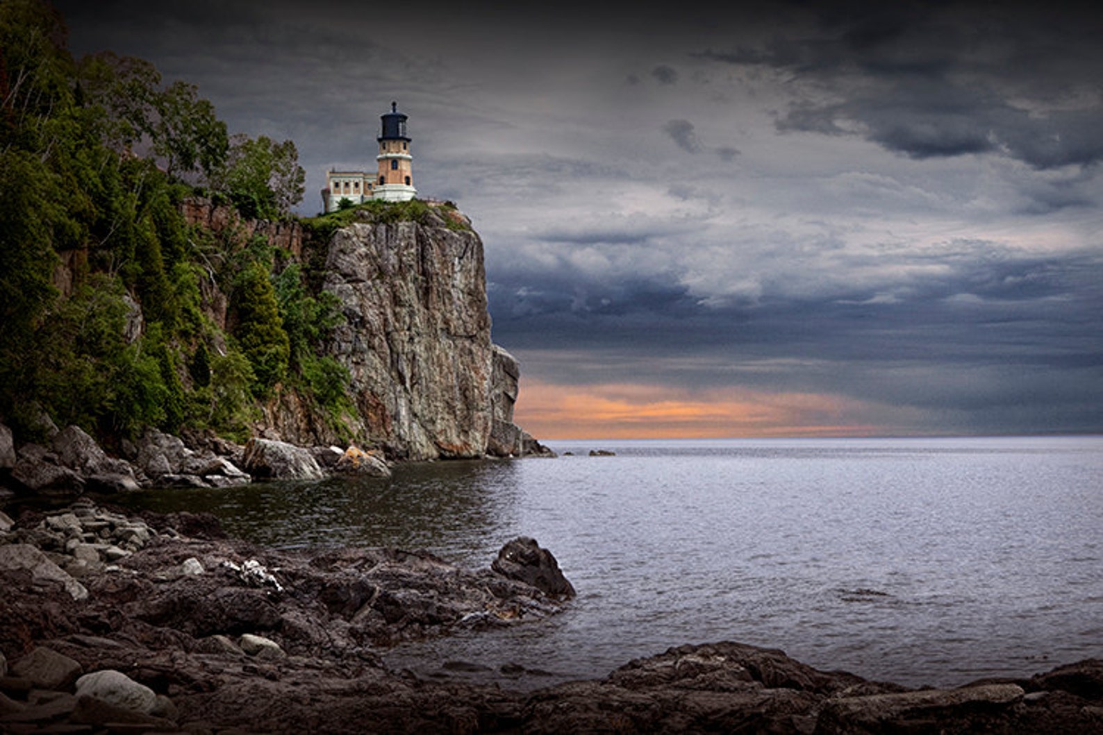 Split Rock Lighthouse Minnesota Lighthouse Lighthouse - Etsy