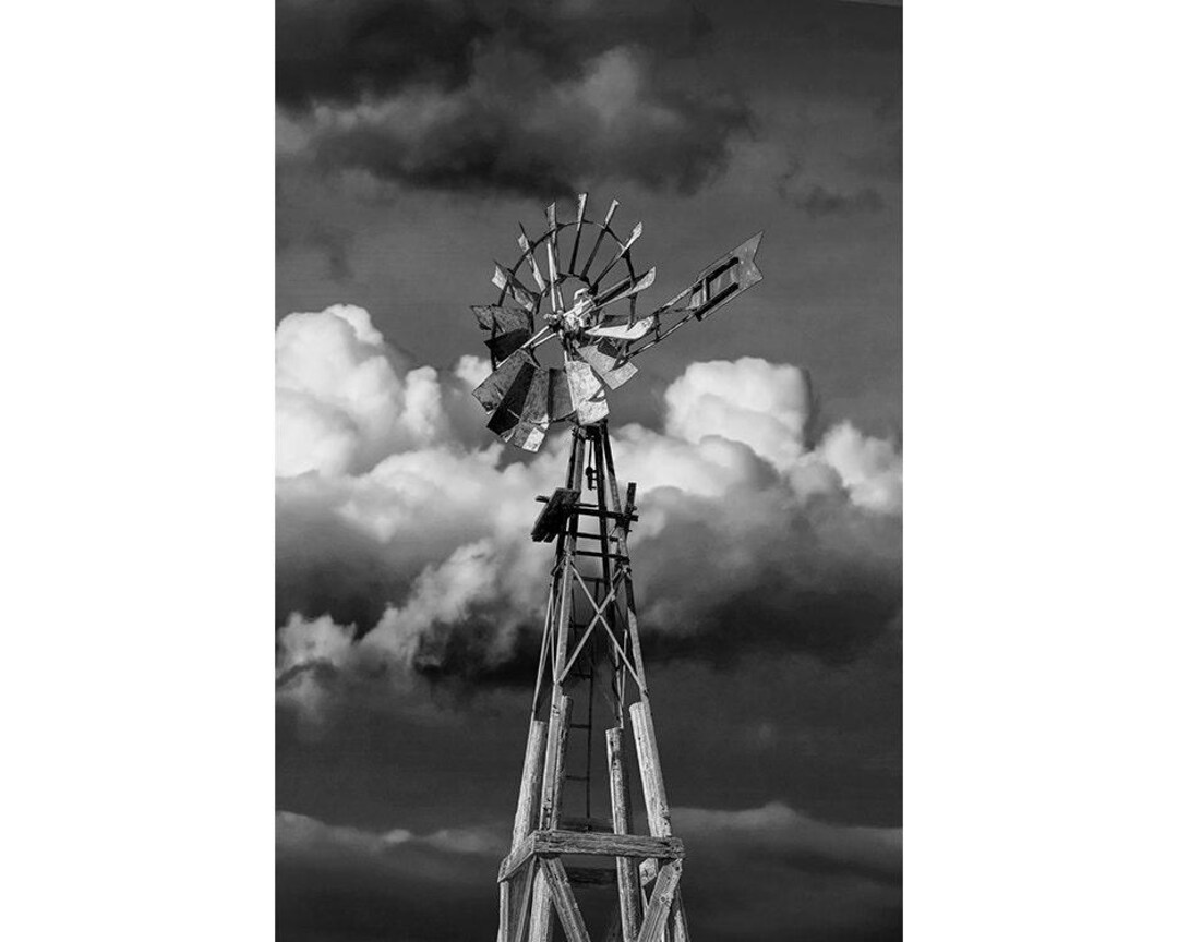 Windmill at the Prairie Farm by 1880 Town Frontier Museum in South ...