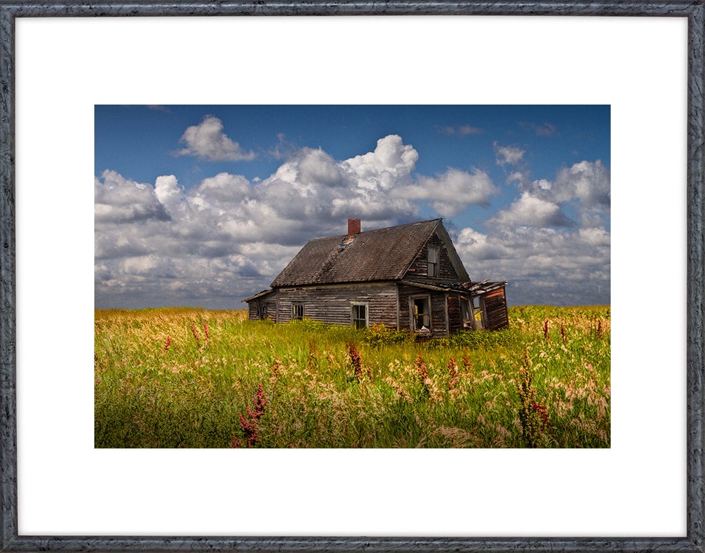 Abandoned House Prairie Farm House American Landscape - Etsy