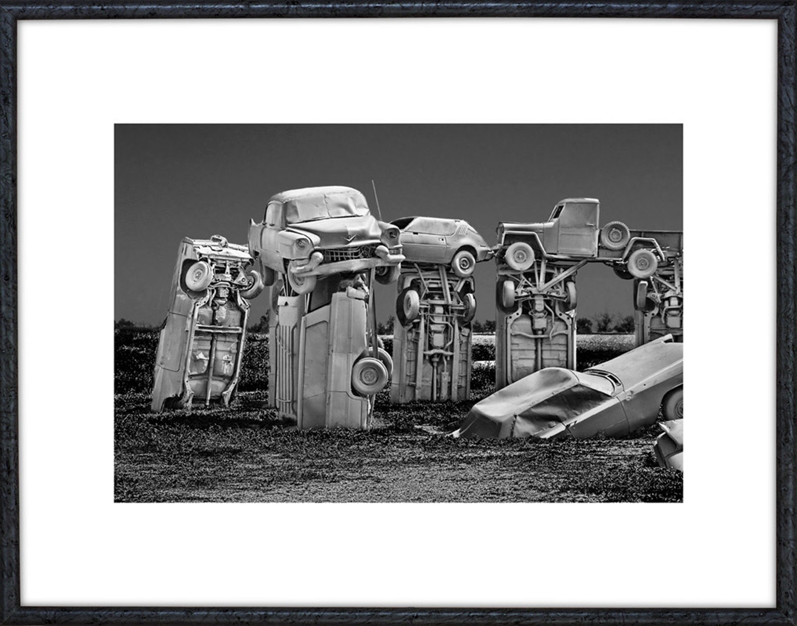 Stonehenge Copy Carhenge Auto Bodies Car Henge Car Art - Etsy