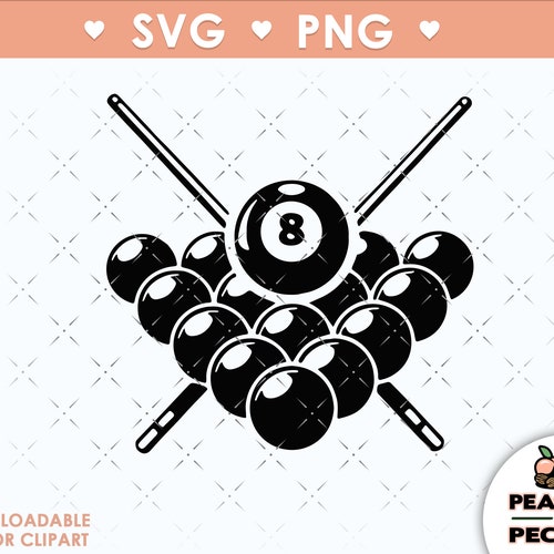 Billiards SVG and Cut Files for Crafters | Etsy
