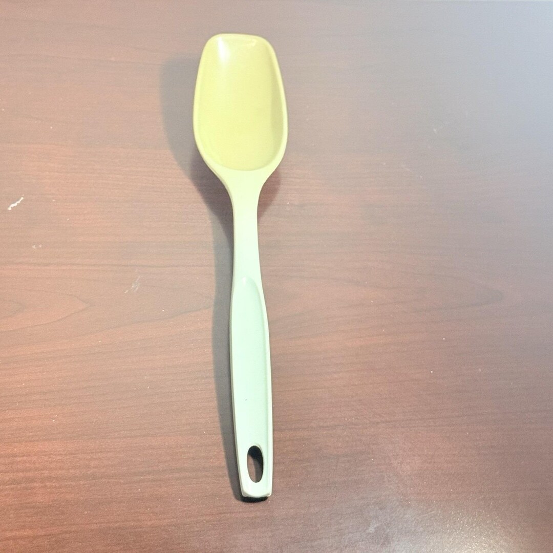 Vintage Nylon Plastic Foley Retro Beige Spoon Solid Serving MIXING ...