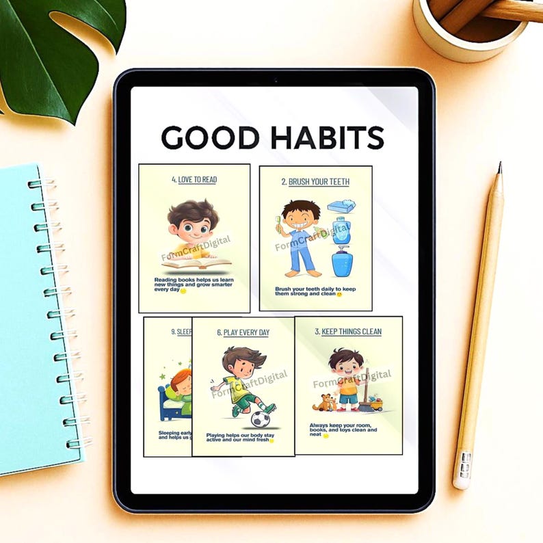 Daily Routine Flashcards Printable, Preschool Learning Cards ...