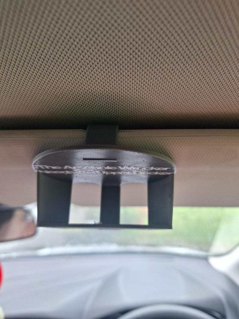 Snus/zyn Sun Visor Holder – 3D Print Digital File (STL) - Etsy
