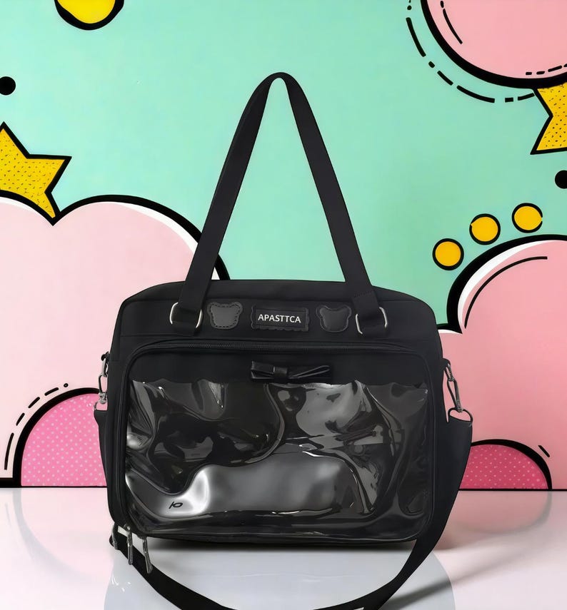 Ita Bag: Kawaii Pin Display Window Shoulder Bag - Etsy