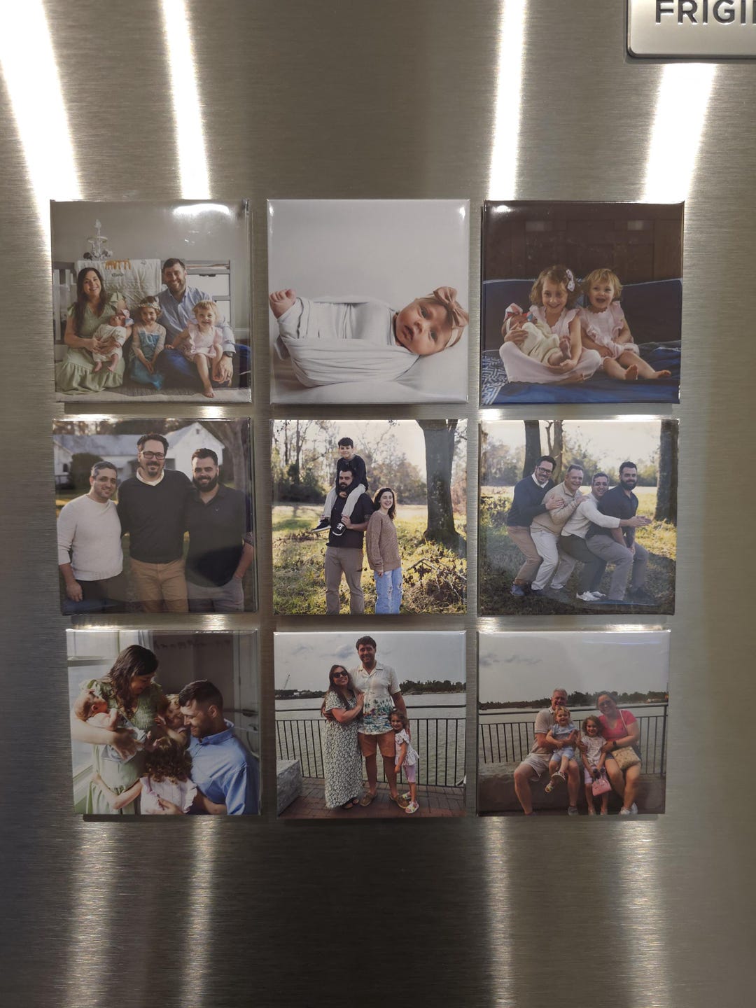 Custom Photo Magnets: Personalized Keepsake Gift (2.5x2.5 In) - Etsy