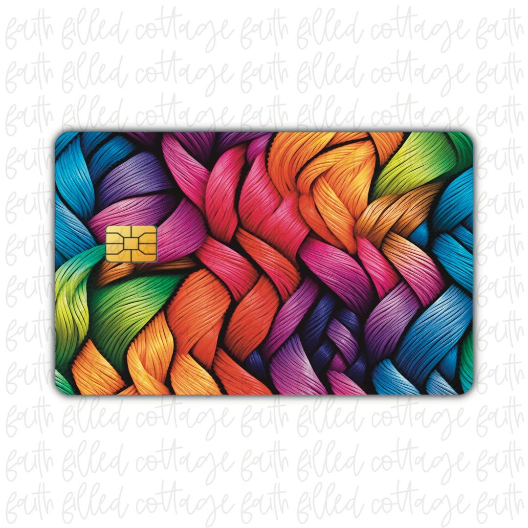Knitting Yarn Debit Card Skin - Debit Card, Credit Card, Stickers ...