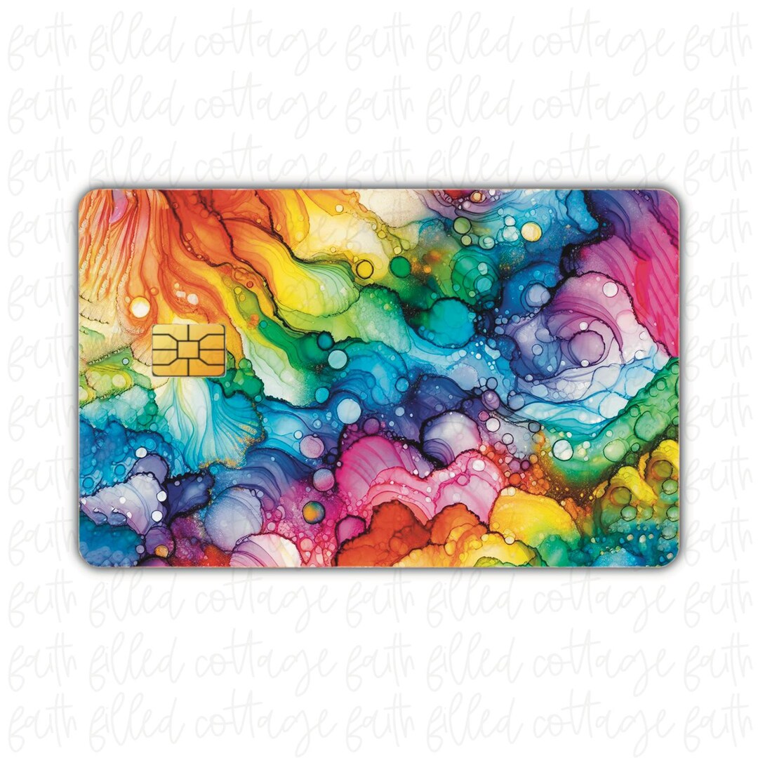 Tie Dye Debit Card Skin - Debit Card, Credit Card, Bible Study ...