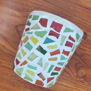 Rasta X Southwestern Mosaic Vase - Handmade Style Decorative Bowl ...