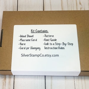 Cardinal Pixel Macrame DIY Craft Kit Small - Etsy