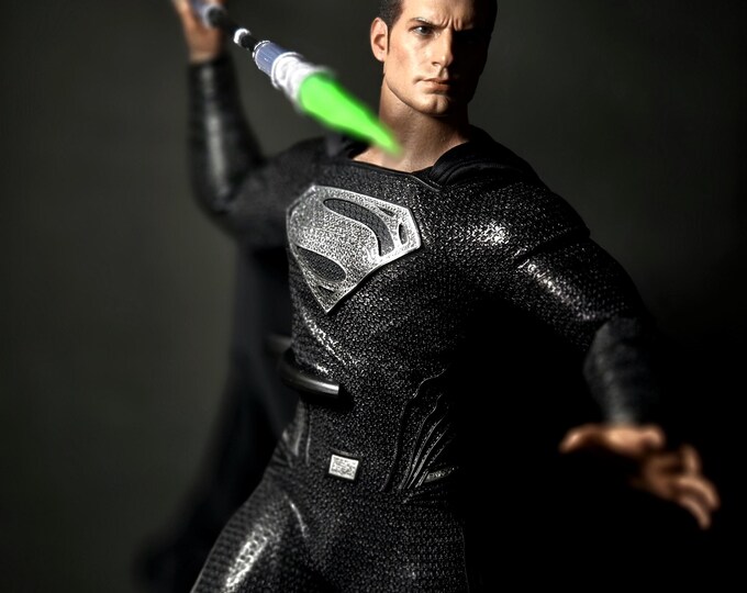 Custom 1:6 Green Kryptonite Spear Weapon Accessory for Action Figures ...