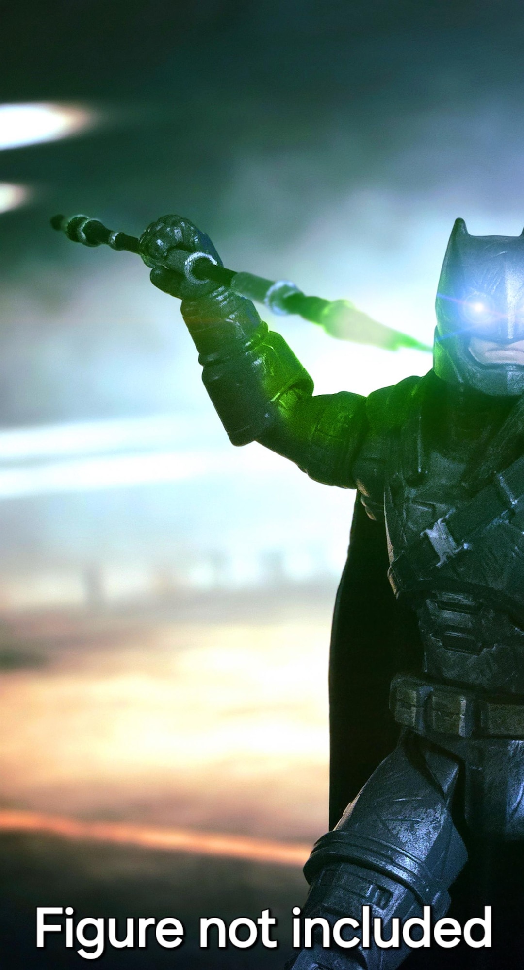Custom 1:12 Scale (2) Kryptonite Spears Batman V Superman Weapon for ...
