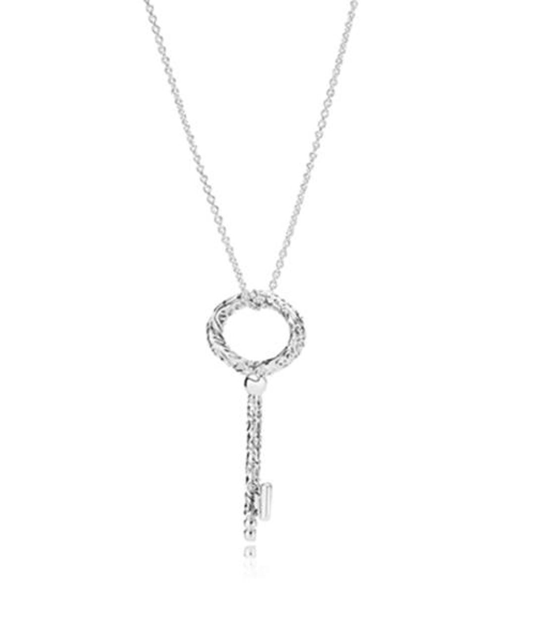 New Pandora Rose Regal Key Necklace - 50 Cm - Etsy