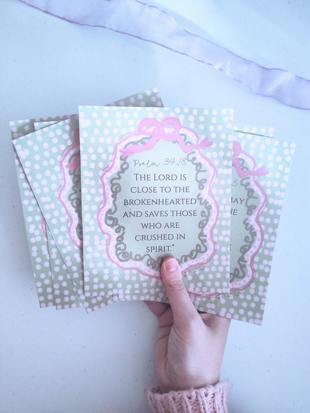 Daily Scripture Cards for Women: Christian Home Decor, Bible Verse Art ...