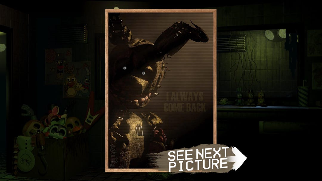 Five Nights at Freddy's - Springtrap - Poster (3 Sizes) - Etsy