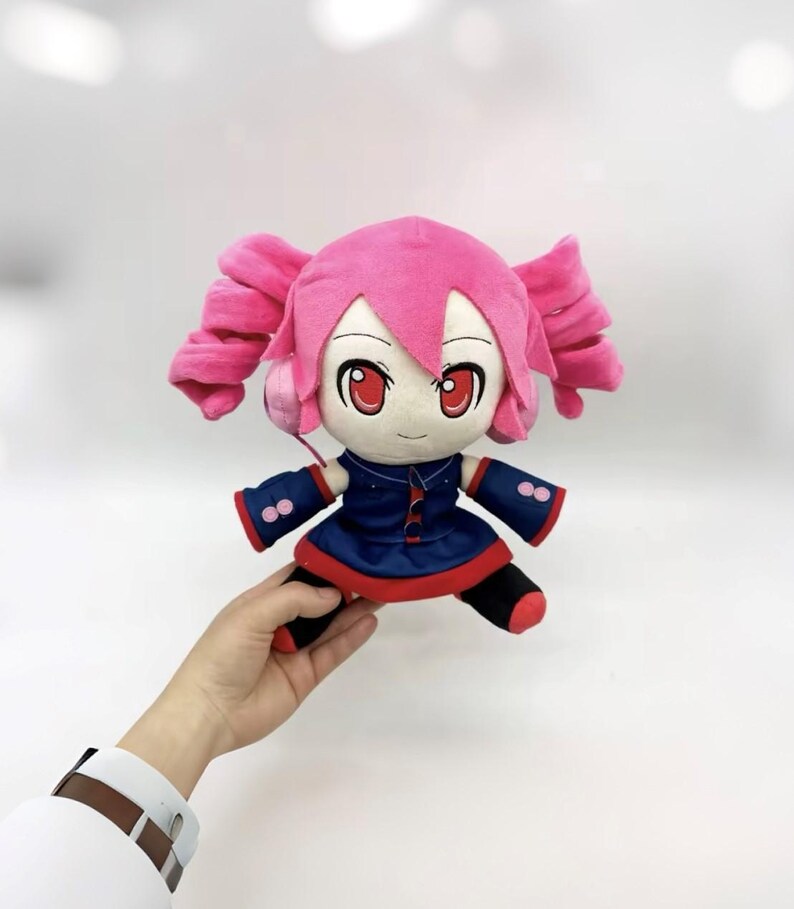Kasane Teto Plush Doll - Adorable Plushies for Kids - Anime Puppet Toy ...