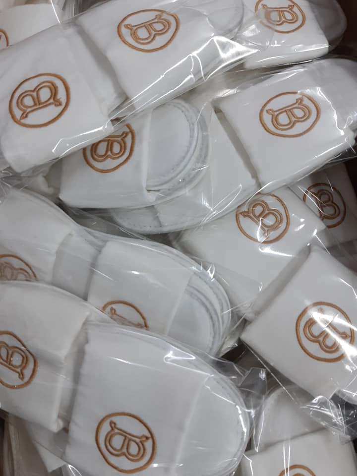 Custom Spa Slippers – Personalized Guest Slippers for Hammam, Hotel ...
