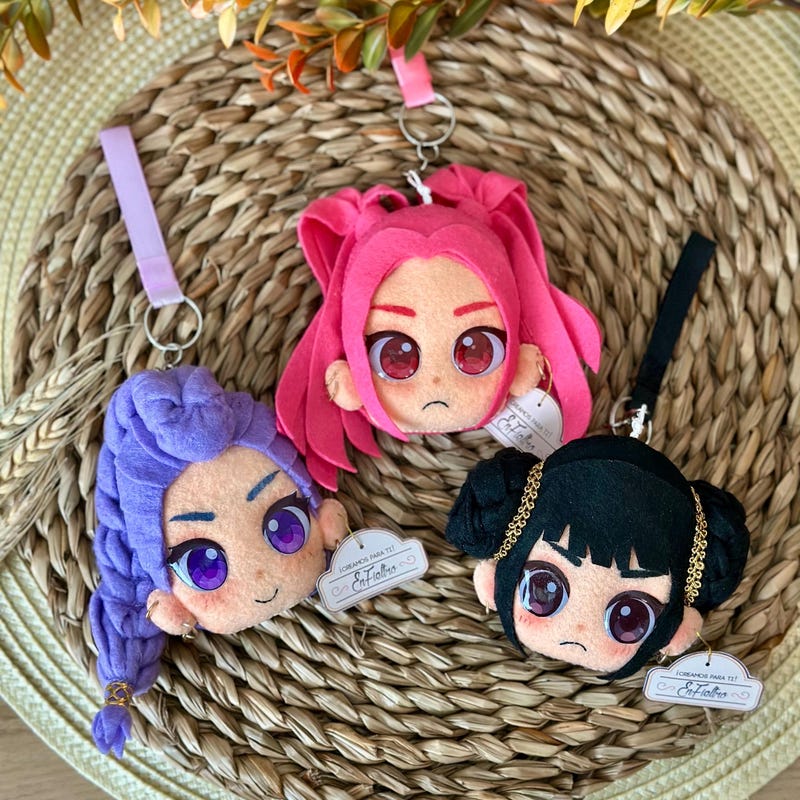 Kpop Demon Hunters Zoey and Mystery Sus - Etsy New Zealand