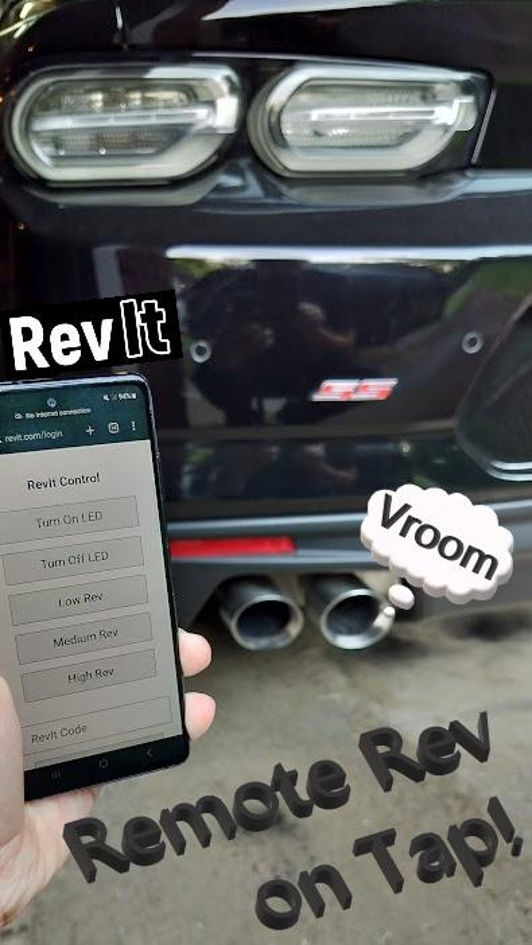 Revit – Remote Engine Revving System for Car Enthusiasts & Mechanics ...