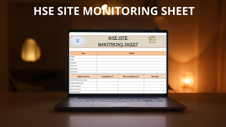 HSE, HSE Inspection Template, Site Safety Audit Sheet, OSHA Safety ...