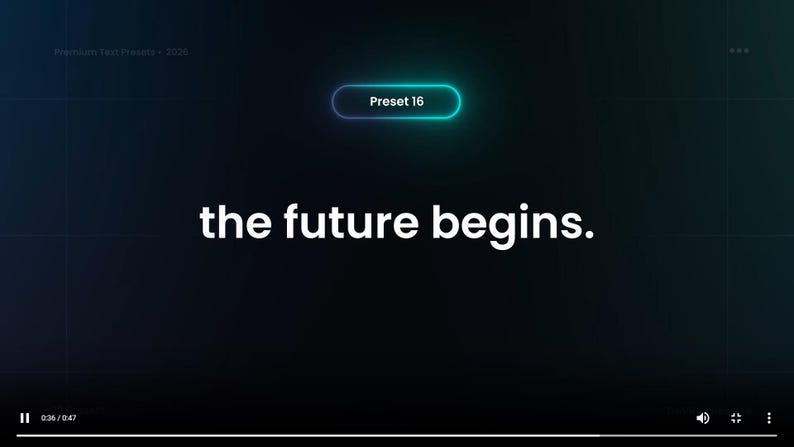 Text Elite Presets for Davinci Resolve - Etsy