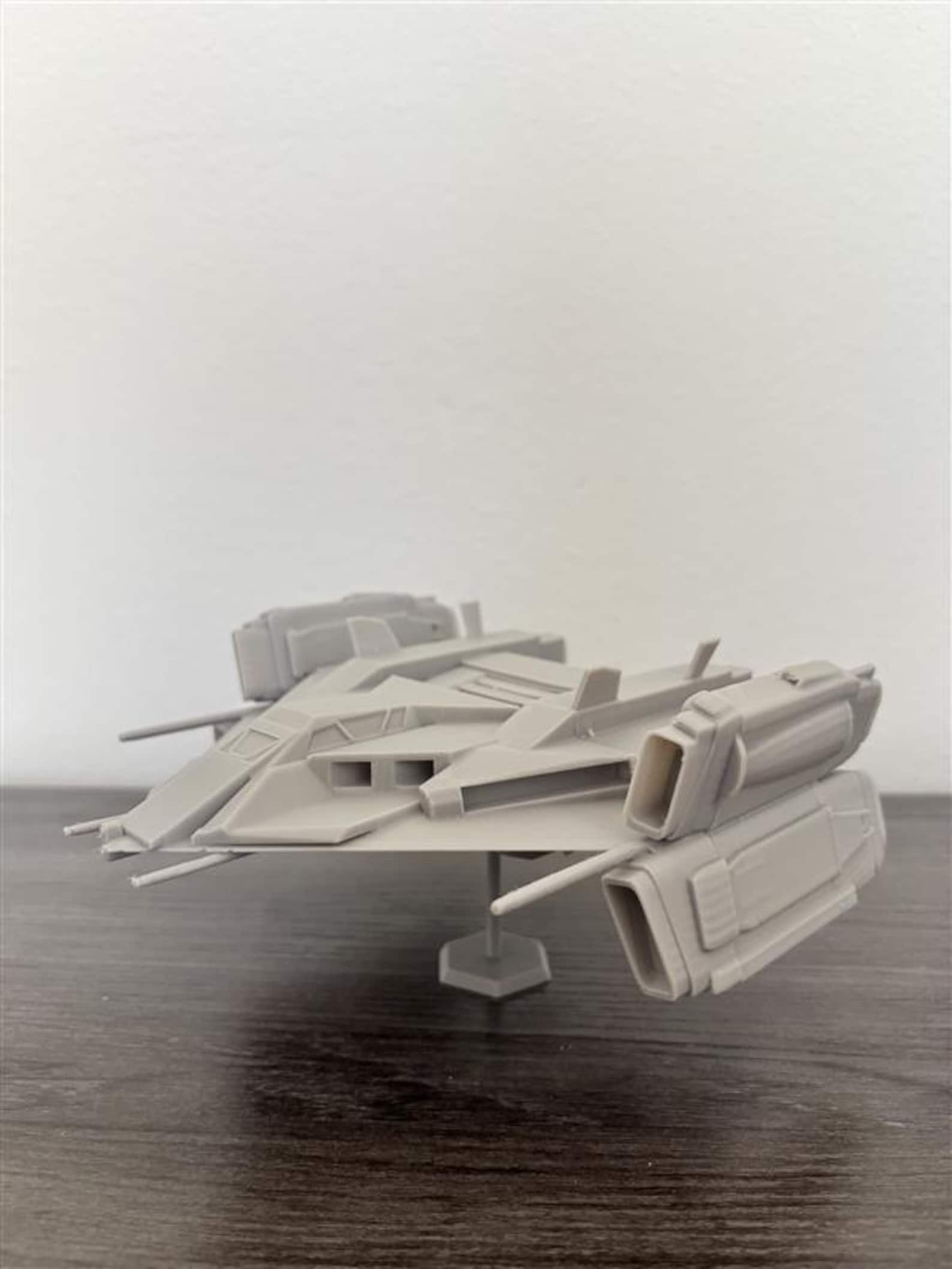 Longsword Fighter - 7 Inches Long - Fan-made Model Starship - Etsy