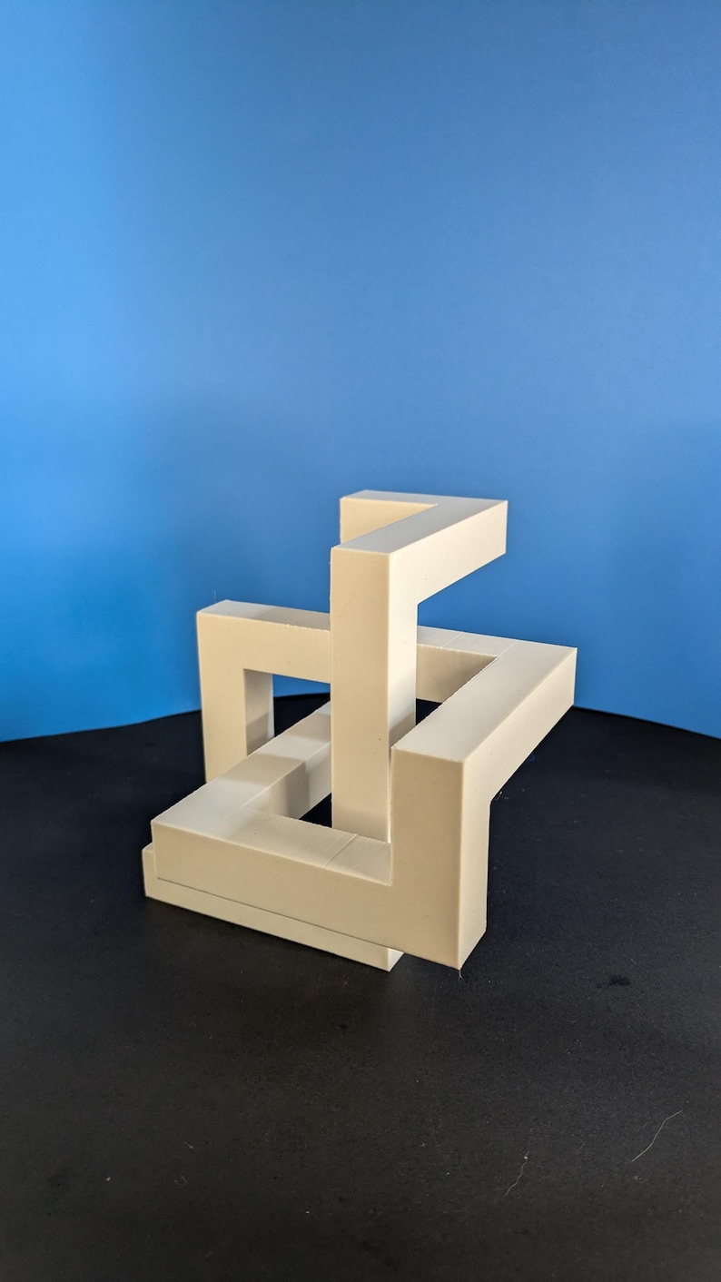 Impossible Triangle/penrose Triangle - Etsy