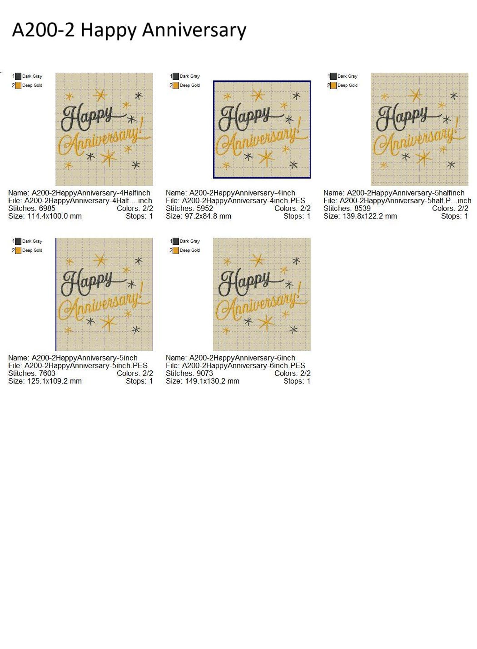 Happy Anniversary, Stars, Wedding Anniversary, Anniversary Design ...