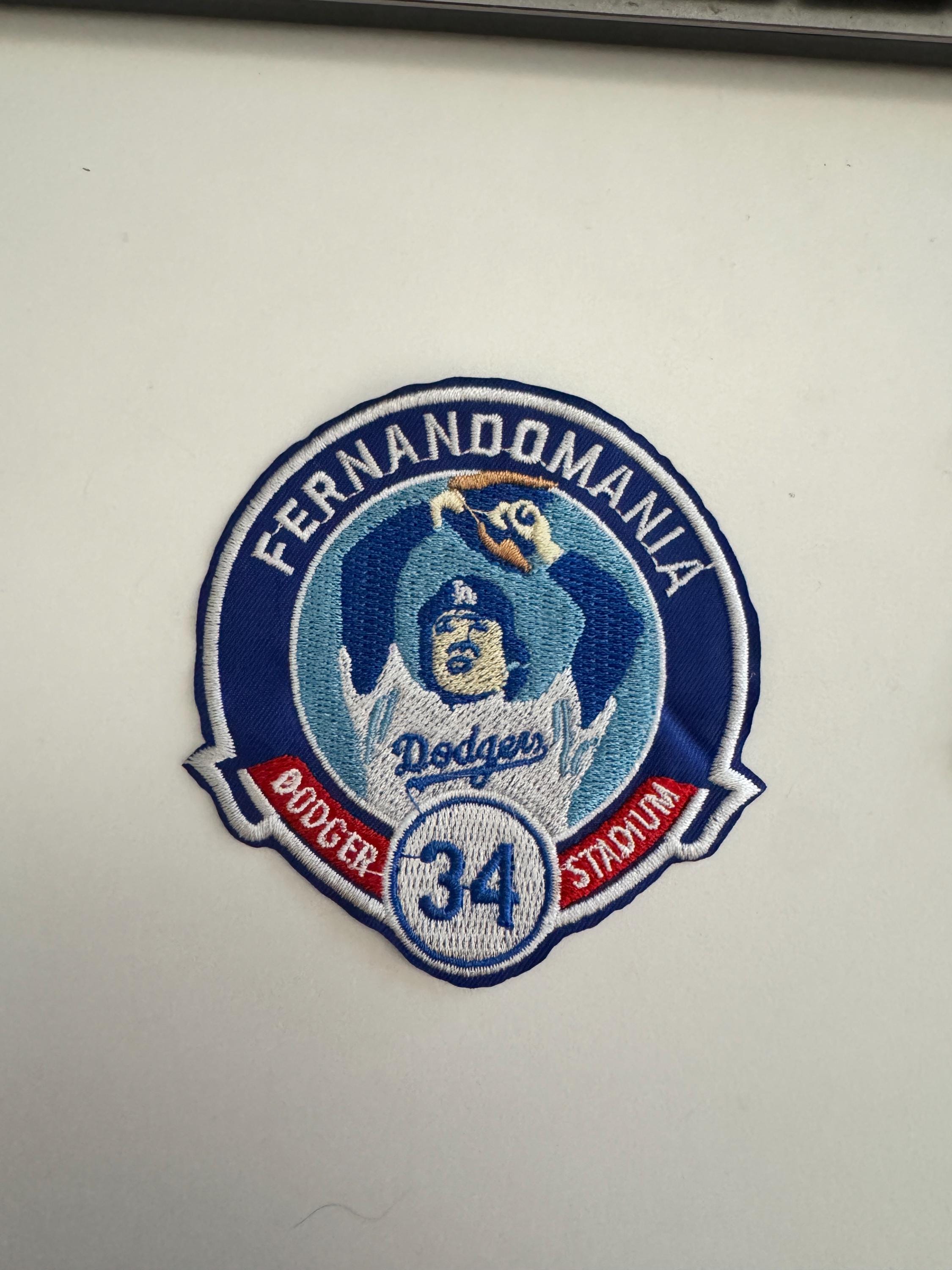 Fernandomania Los Angeles Dodgers Fernando Valenzuela Iron on Patch - Etsy