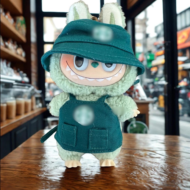 Labubu Starbucks Outfit - Etsy