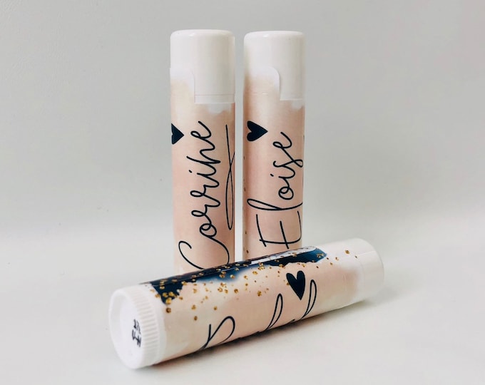 Personalized Bridesmaid Chapstick Gift Bridal Party Favor | Etsy