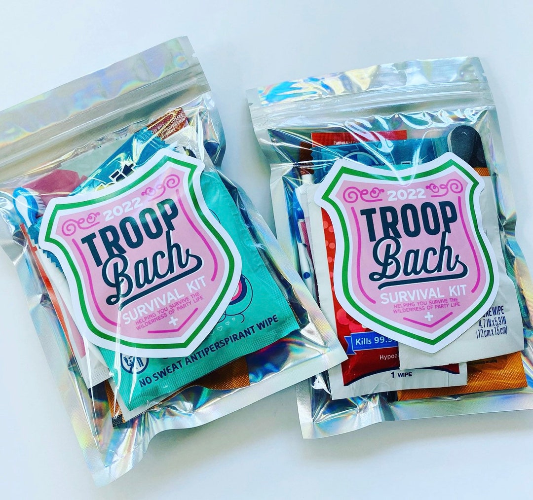Troop Bachelorette Party Hangover Kit Bag, Palm Springs Bachelorette ...