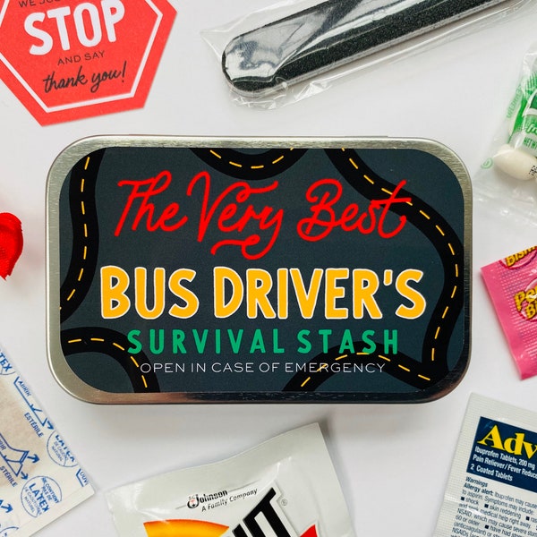 Bus Driver Survival Kit - Etsy