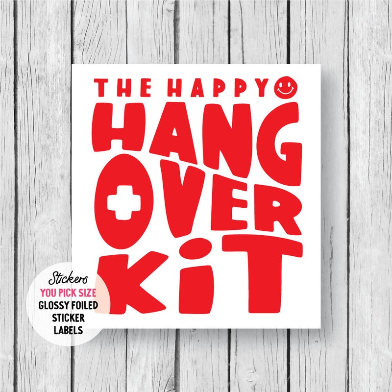 Hangover Kit Bag - Etsy