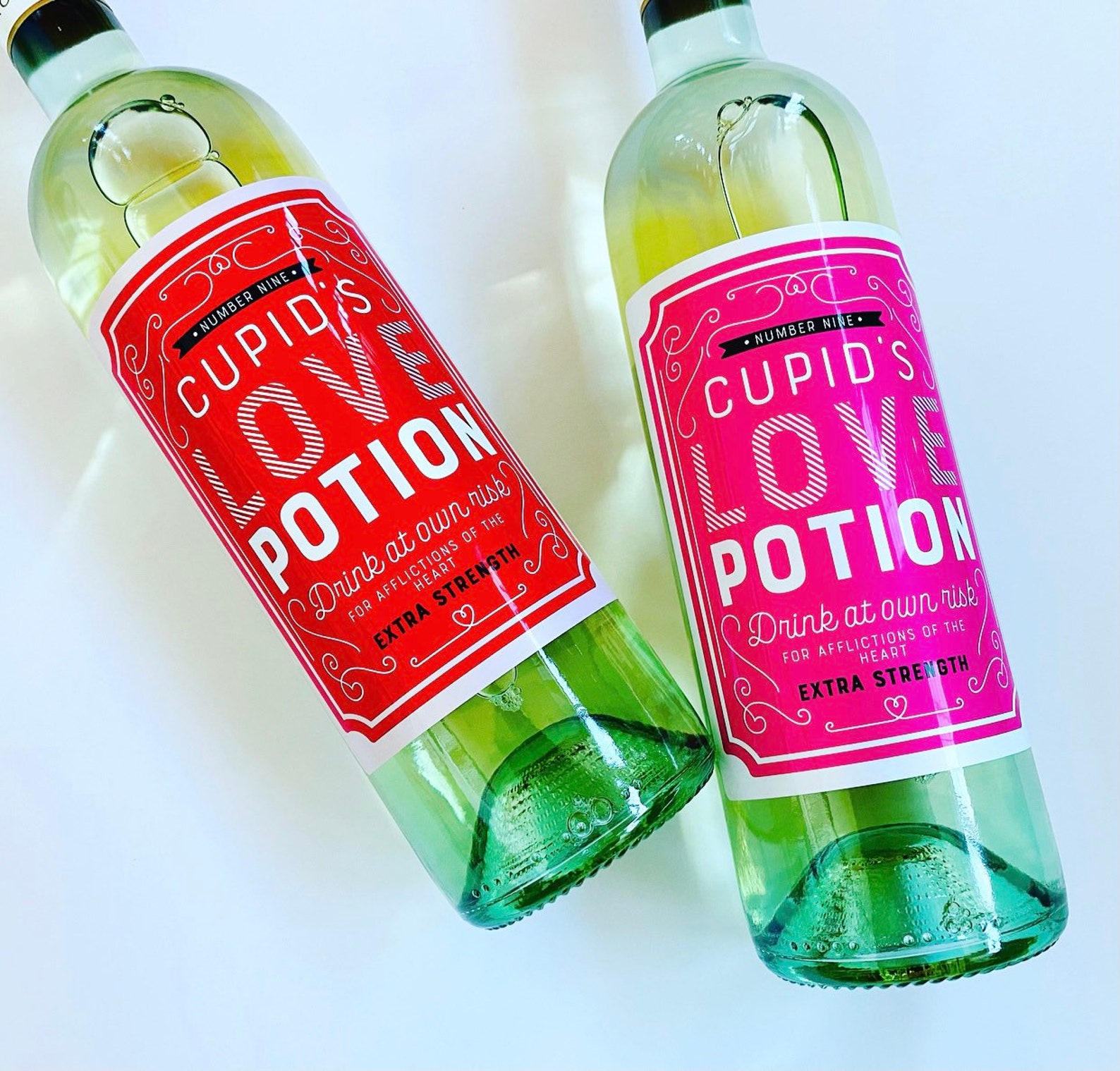 Valentines Day Wine Label Love Potion T Idea Love Potion Etsy