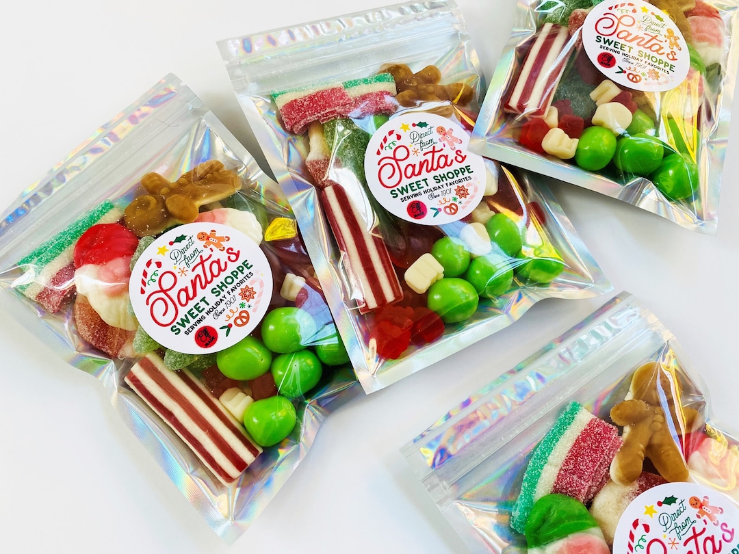 Christmas Stocking Stuffer Candy Gram, Christmas Gift Treat Bag for ...