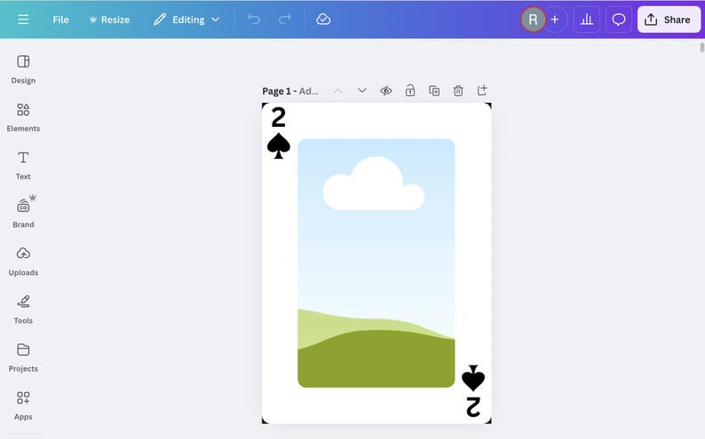 Custom Poker Cards Canva Template – Royaldeck Editable Playing Cards ...
