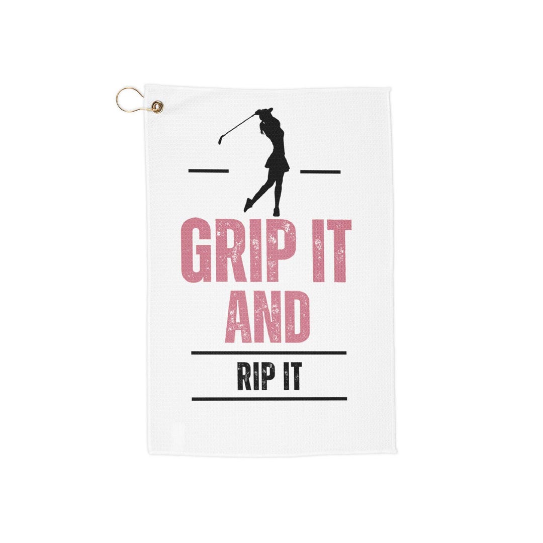 The "grip It and Rip It" - Golf Towel for the Lady Golfer! - Etsy