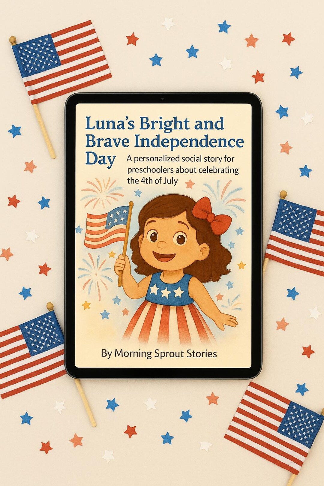 Personalized 4th of July Social Story | Custom Independence Day Book ...