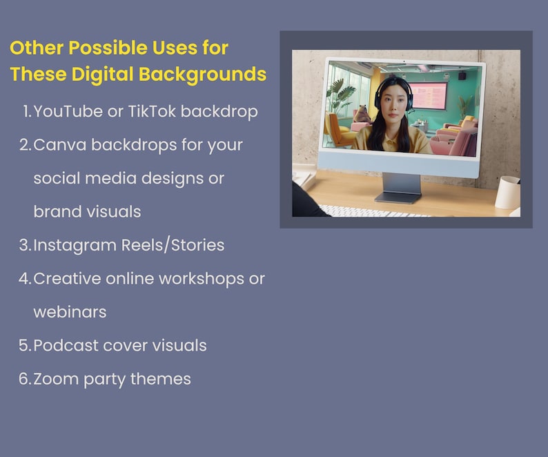 Background Zoom Colorful | Fun Virtual Office Backdrops | Bright, Bold ...