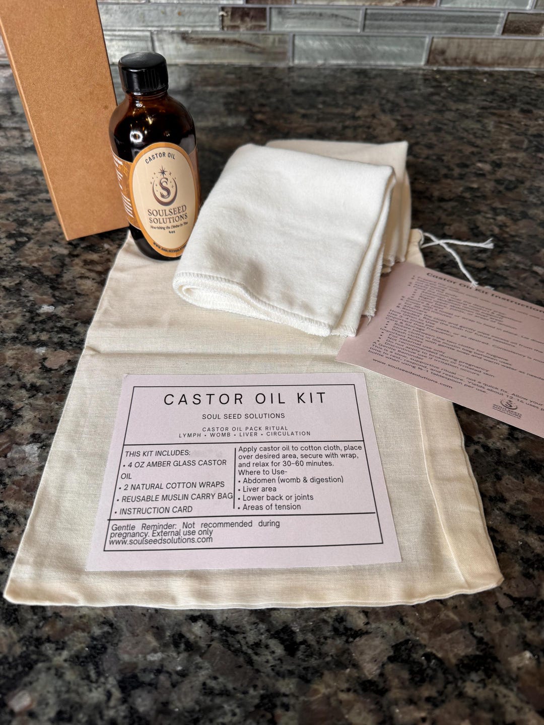 Castor Oil Kit - Etsy