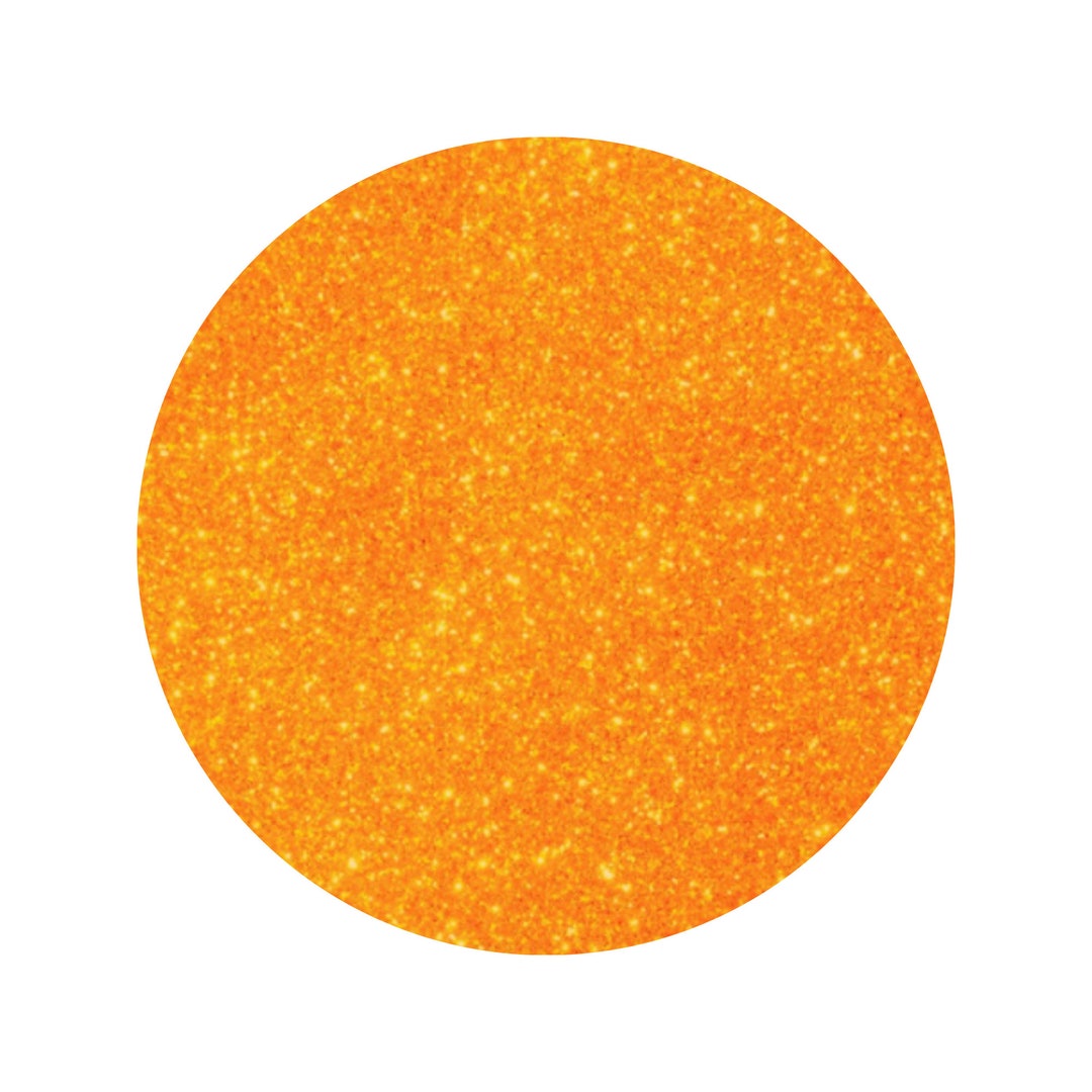 Neon Orange Glitter - Etsy