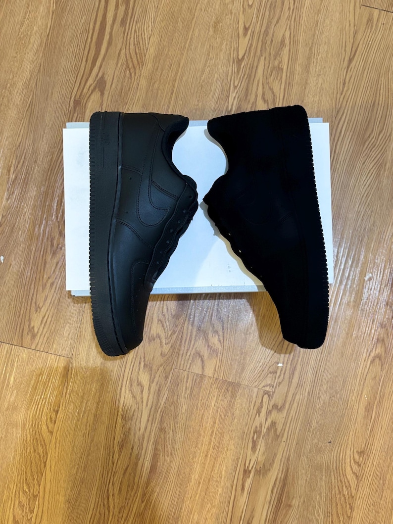 Worlds Blackest/darkest Custom Af1’s - Etsy